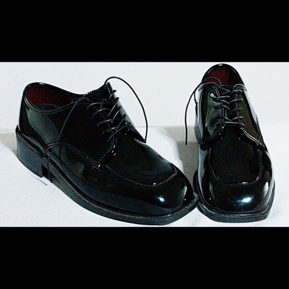 Gateway | Shoes | Gateway Patent Tuxedo Dress Shoes Sz W10m | Poshmark